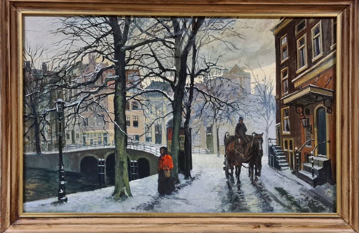 Informatie over locatie, schilder en waarde