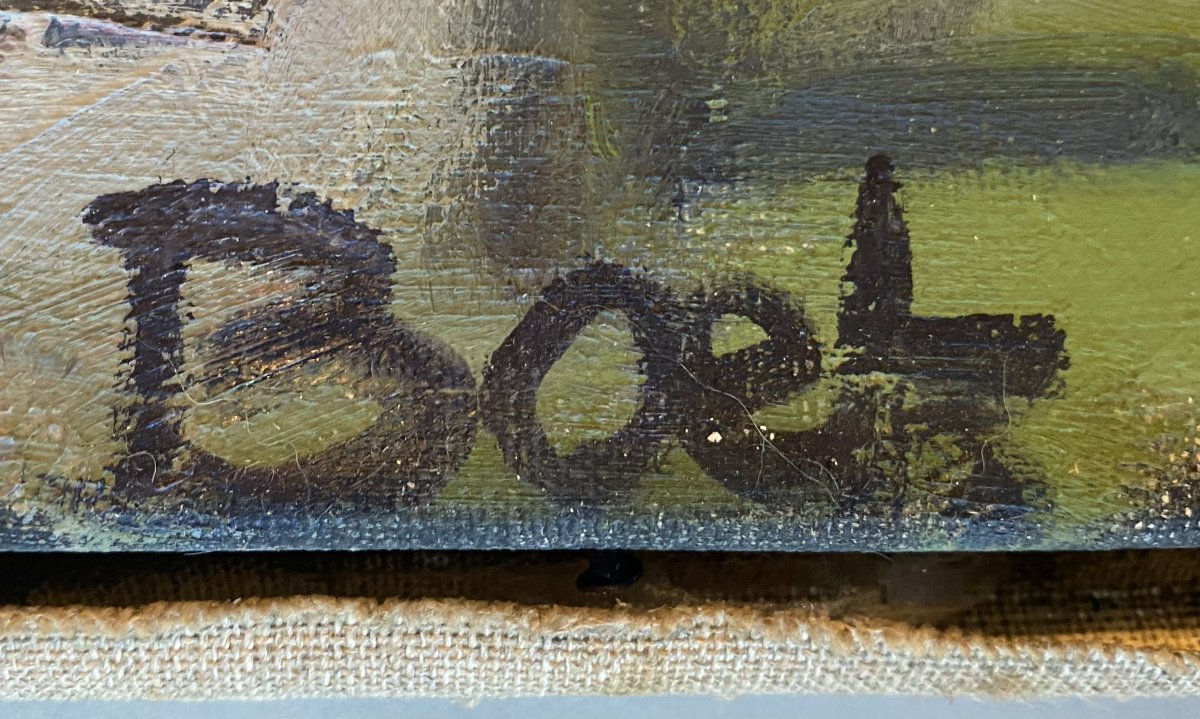 Handtekening kunstenaar