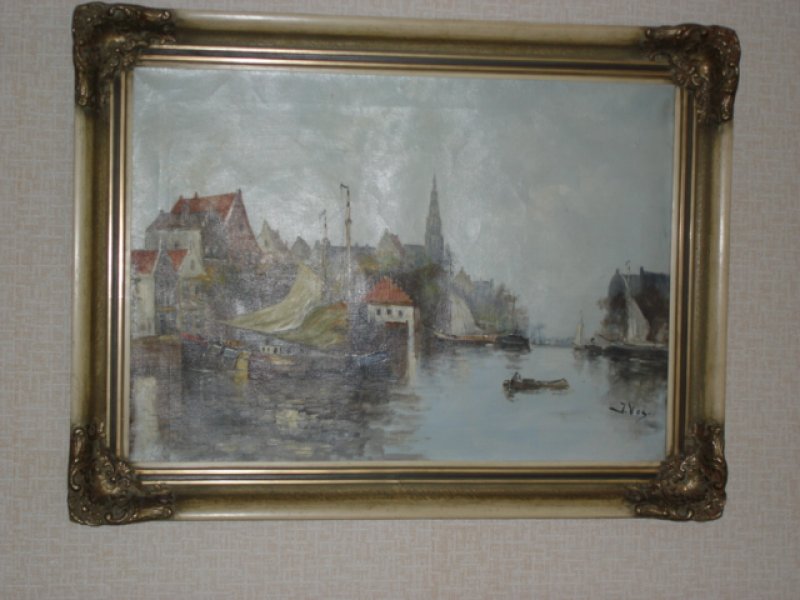 schilderij J Vos