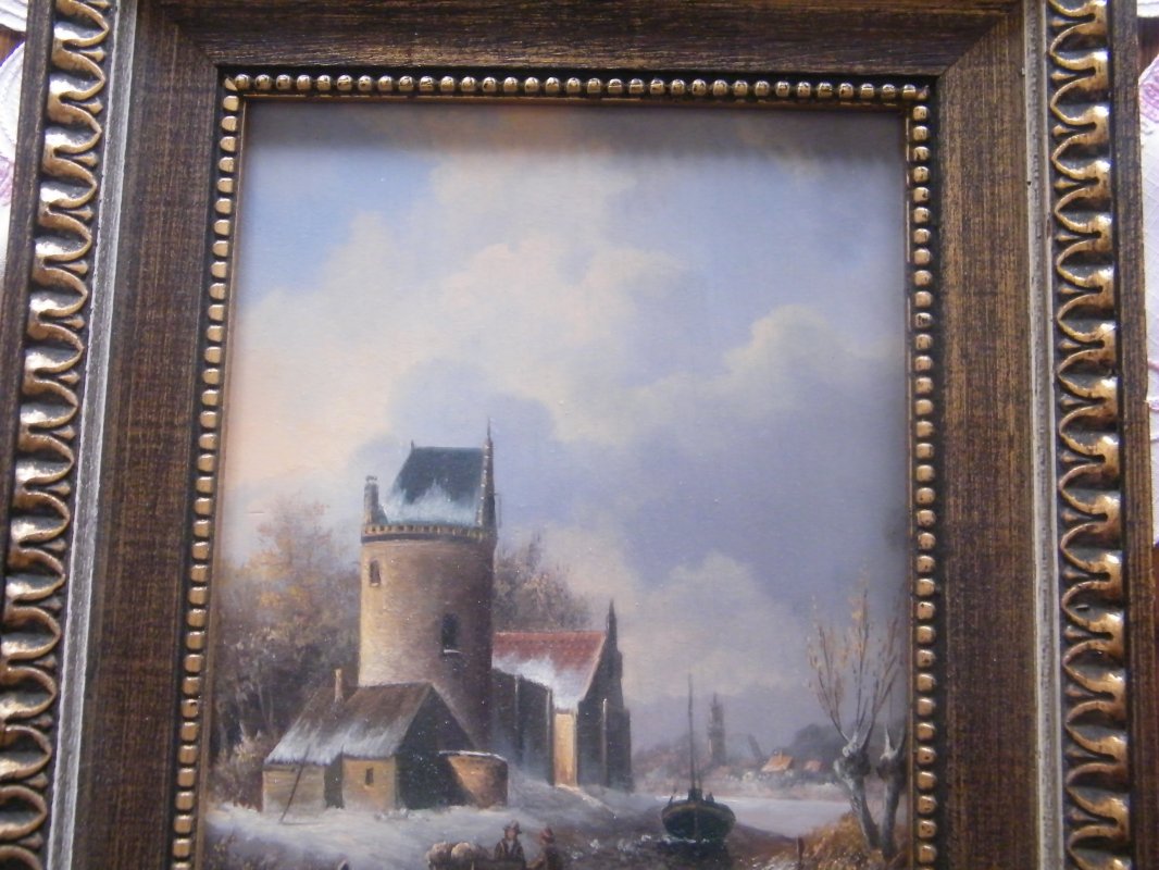 wie weet wie deze kunstschilder is.