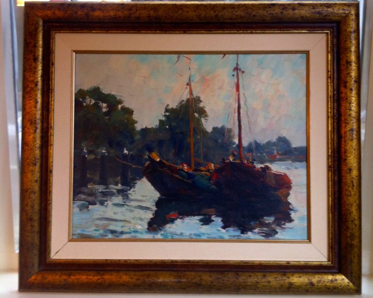 Waarde schilderij A.J.C. Manuel?