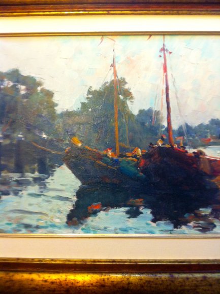 Waarde schilderij A.J.C. Manuel?