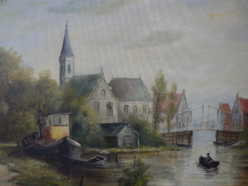 schilderij van J.H. Moerman