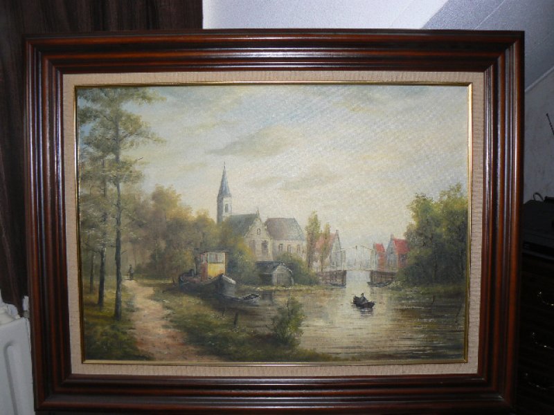 schilderij van J.H. Moerman