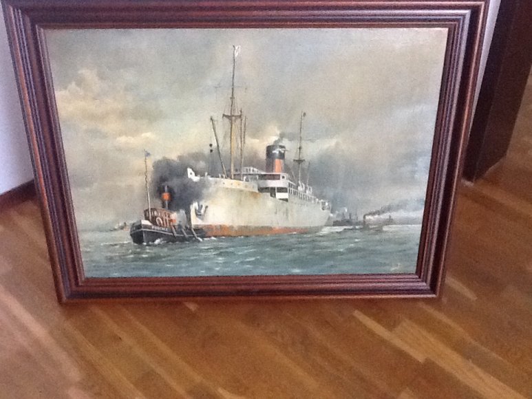 Schilderij van Cor vd Zwalm